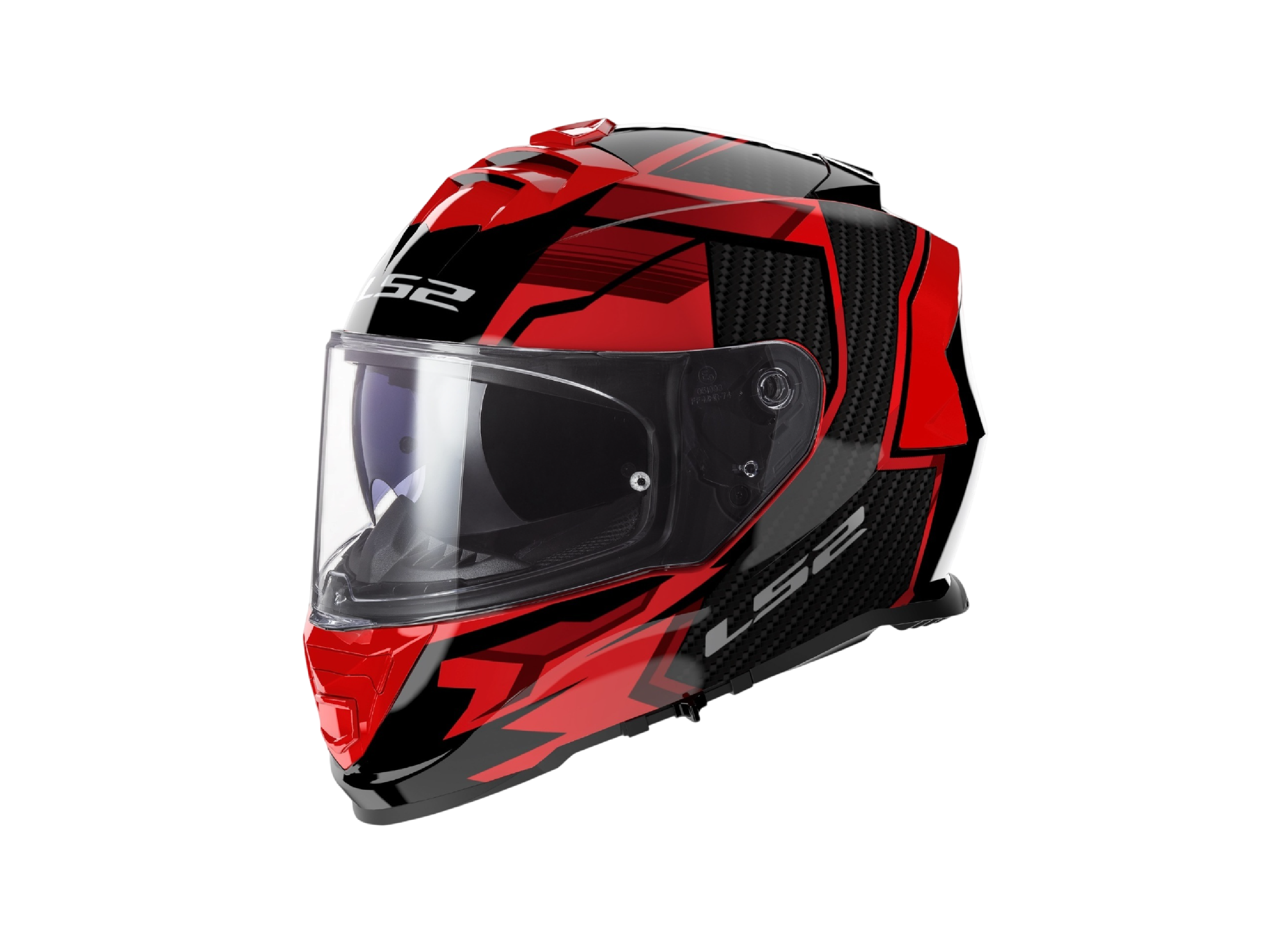 Casco LS2 Storm II Tracker Red – Master of Torque